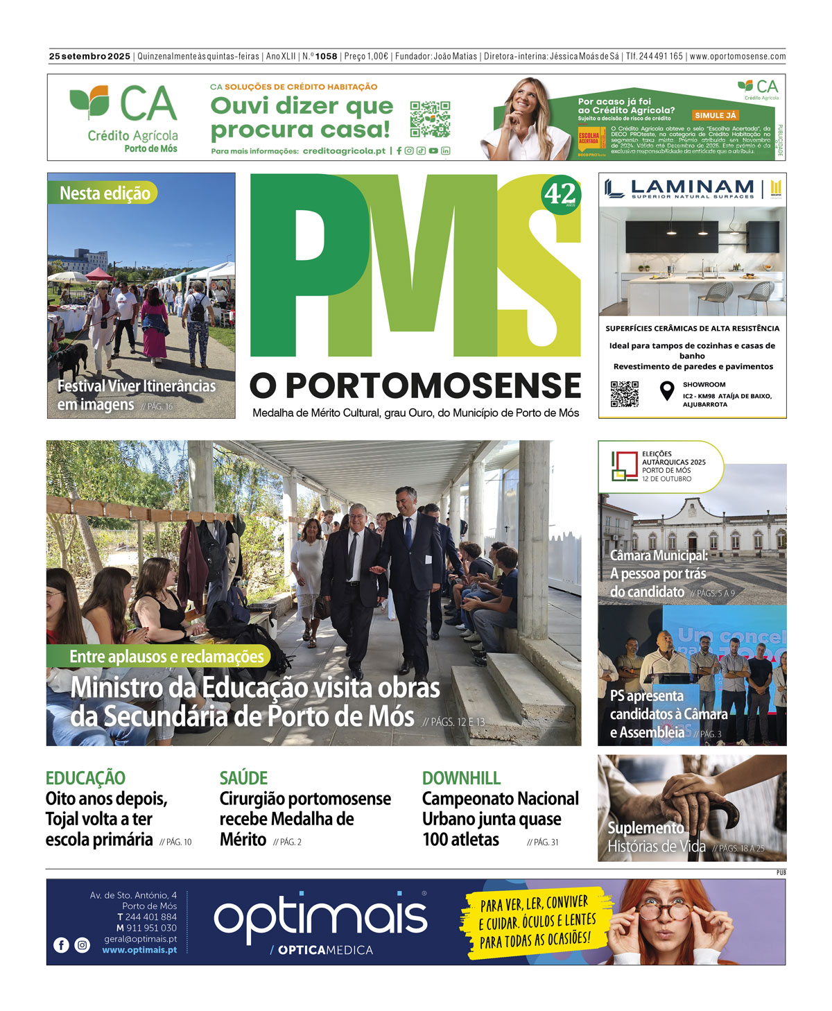 Arranque do novo ano letivo marcado pela visita do ministro da Educação ...